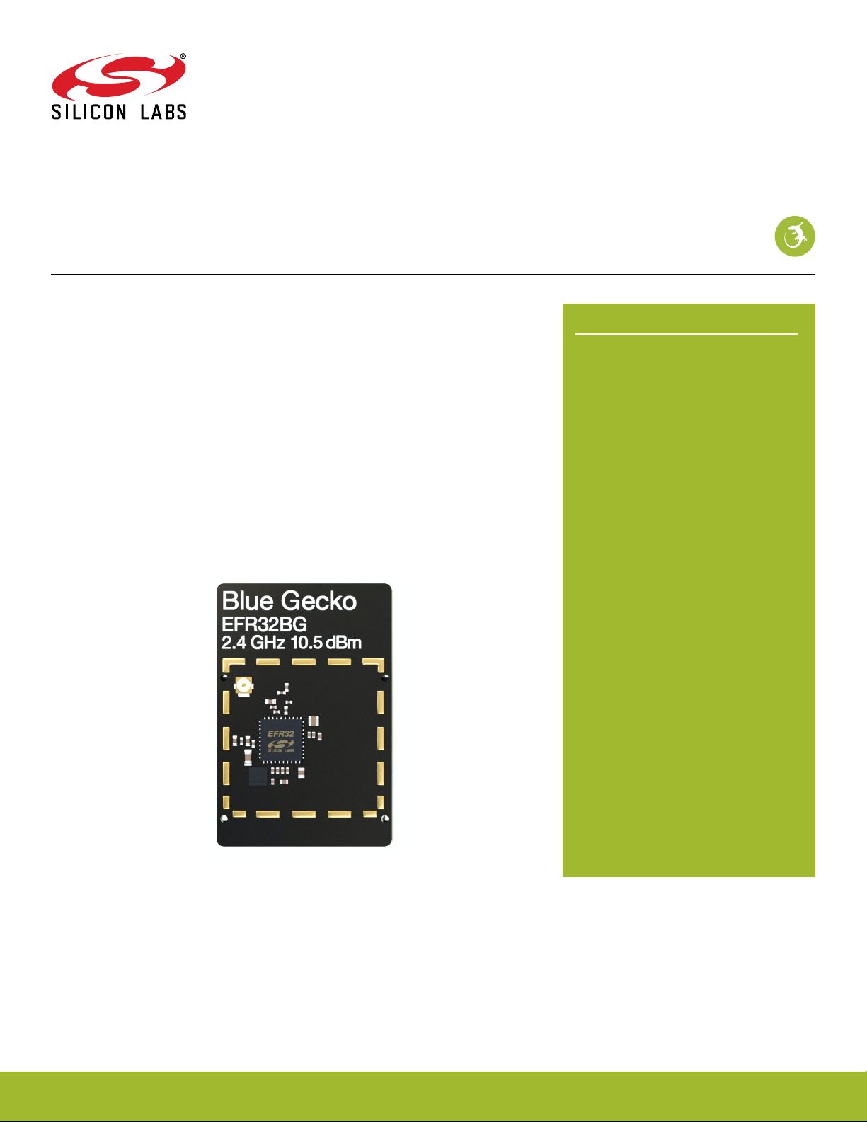 SLWRB4100A User Reference Manual Guide Silicon Labs | 1/19 Pages - AiPCBA