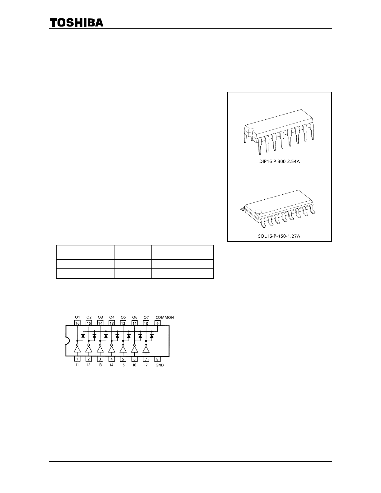 ULN2003APG Application Note Toshiba | 1/13 Pages - AiPCBA