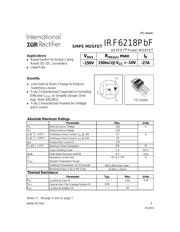 IRF6218 Datasheet PDF - AiPCBA