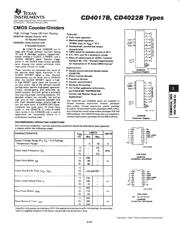 CD4022 Datasheet PDF - AiPCBA