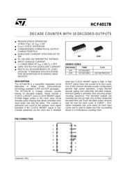 HCF4017 Datasheet PDF - AiPCBA