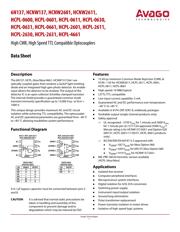 HCNW2201 Datasheet PDF - AiPCBA