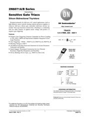 2N6073 Datasheet PDF | TRIAC Diode, TRIAC - AiPCBA