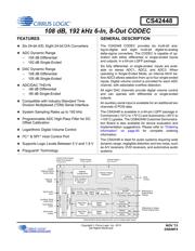 CS42448 Datasheet PDF - AiPCBA