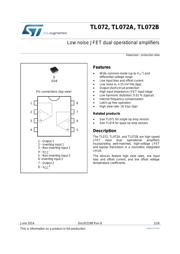 TL072 Datasheet PDF - AiPCBA