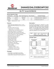 24LC02 Datasheet PDF | EEPROM IC Chip - AiPCBA
