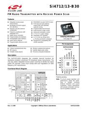 SI4713 Datasheet PDF - AiPCBA