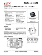 SI4704 Datasheet PDF - AiPCBA