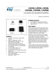 LM358 Datasheet PDF - AiPCBA