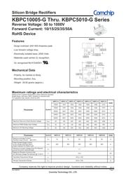 KBPC5010 Datasheet PDF - AiPCBA