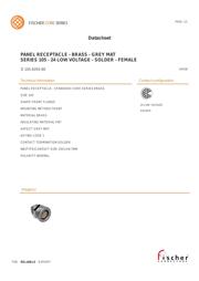 D 105 A093-80 Datasheet PDF | Fischer Connectors - AiPCBA