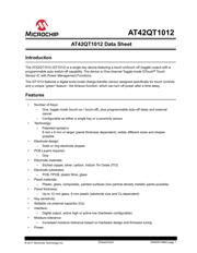AT42QT1012 Datasheet PDF - AiPCBA