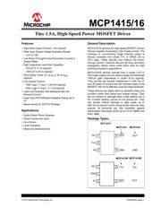 MCP1416 Datasheet PDF - AiPCBA