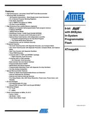 ATMEGA8A Datasheet PDF | ATMEL - AiPCBA