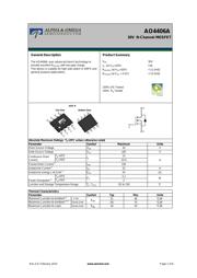 AO4406 Datasheet PDF - AiPCBA