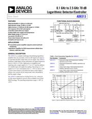 AD8313 Datasheet PDF - AiPCBA