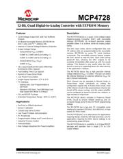 MCP4728 Datasheet PDF | Digital to Analog, DAC IC - AiPCBA