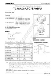 TC7S08FU(TE85R) Datasheet PDF | Toshiba - AiPCBA