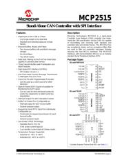 MCP2515 Datasheet PDF - AiPCBA
