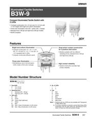 B3W-9002-Y1B Datasheet PDF | Omron - AiPCBA