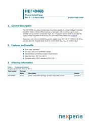 HEF4046BT Datasheet PDF | Philips - AiPCBA