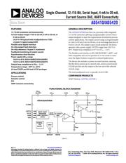 AD5420 Datasheet PDF - AiPCBA
