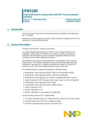 PN5180 Datasheet PDF - AiPCBA