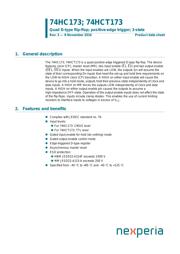 74HC173 Datasheet PDF - AiPCBA