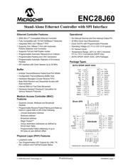 ENC28J60ISO Datasheet PDF | Microchip - AiPCBA