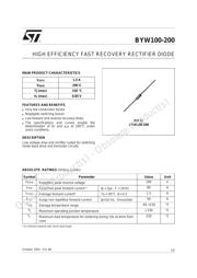 BYW100 Datasheet PDF - AiPCBA