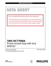 74HC7046 Datasheet PDF - AiPCBA
