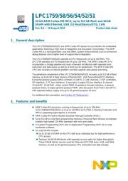 LPC1752 Datasheet PDF - AiPCBA