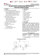 OPA2365 Datasheet PDF - AiPCBA