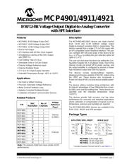 MCP4921 Datasheet PDF | Digital to Analog, DAC IC - AiPCBA