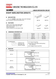 ULN2803G-S18-R Datasheet PDF | UTC - AiPCBA