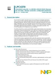 LPC4370 Datasheet PDF - AiPCBA