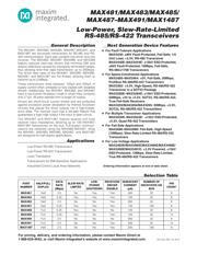 MAX488 Datasheet PDF - AiPCBA