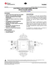 TPA3125D2 Datasheet PDF - AiPCBA