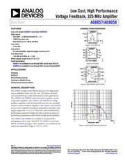 AD8057 Datasheet PDF - AiPCBA