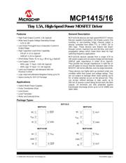 MCP1416 Datasheet PDF - AiPCBA