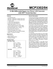 MCP3204 Datasheet PDF - AiPCBA