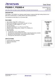 PS2805 Datasheet PDF - AiPCBA