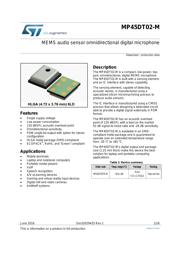 MP45DT02 Datasheet PDF - AiPCBA
