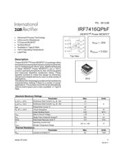 IRF7416 Datasheet PDF - AiPCBA