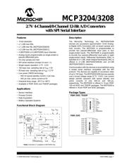 MCP3204 Datasheet PDF - AiPCBA