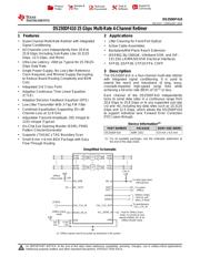 DS250DF410ABMT Datasheet PDF | TI - AiPCBA