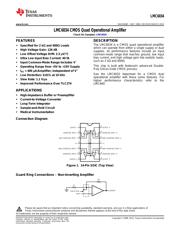 LMC6034 Datasheet PDF - AiPCBA