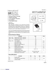 IRFP140 Datasheet PDF - AiPCBA