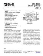 AD9851 Datasheet PDF - AiPCBA