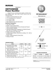 MUR260 Datasheet PDF - AiPCBA